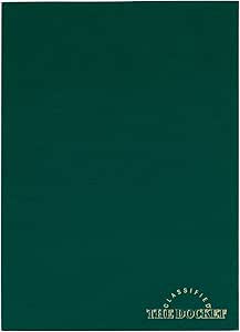 Amazon.com : TOPS Docket Classified Legal Pad with Pocket Cover, 8.5 x ...