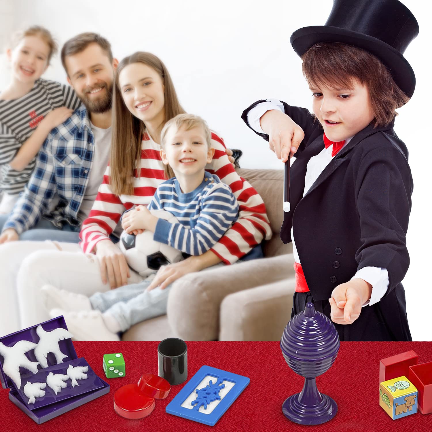 Mua Learn & Climb Magic Kit - 50+ Magic Tricks Set for Kids Ages 4-6, 6 ...