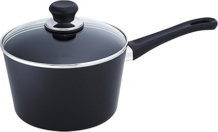 ScanPan Ceramic Titanium Classic Sauce Pan with Lid, 20cm, 2.5L: Amazon ...