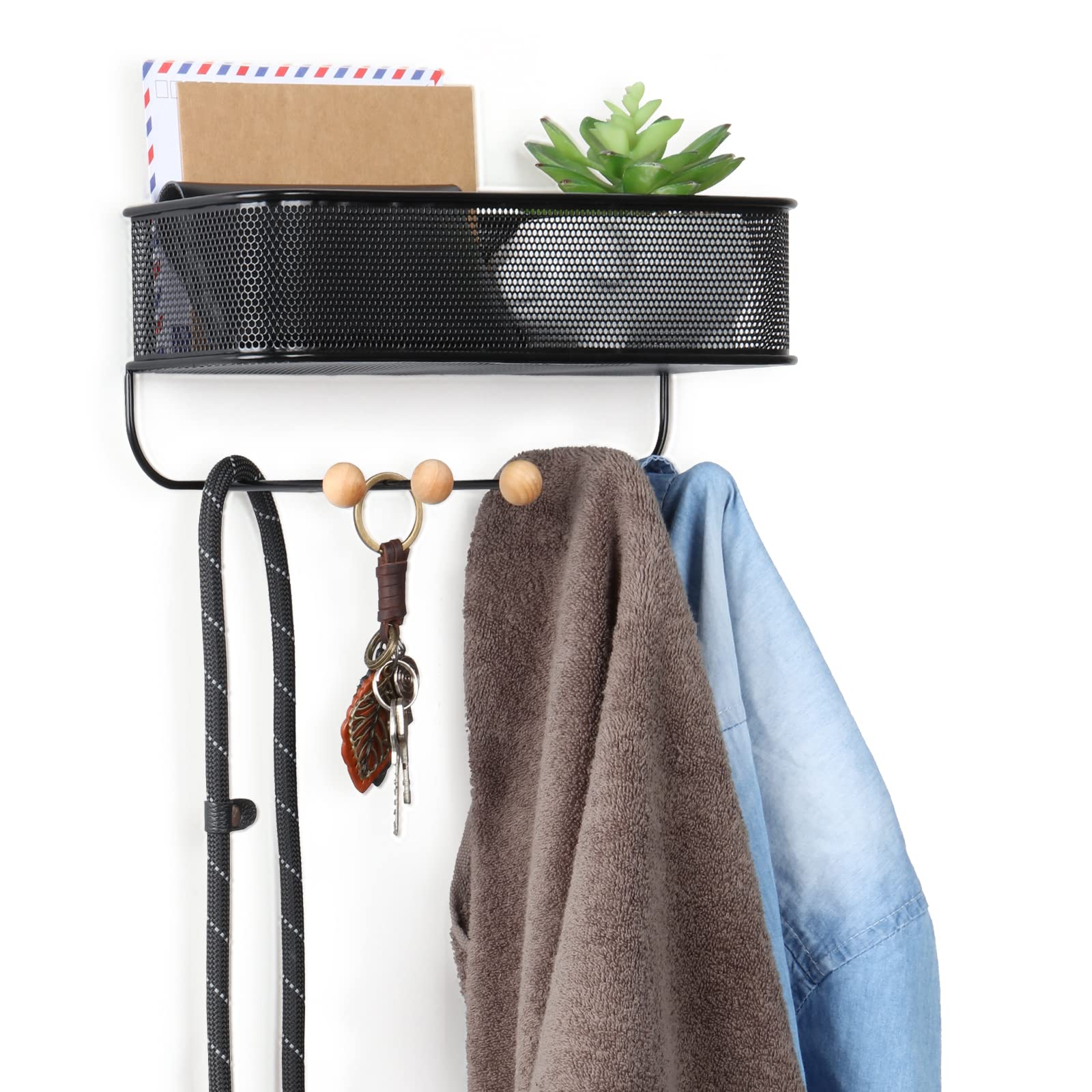 FAGIGY Mail Organizer Wall Mount Key and Holder for Wall Decorative ...