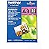 Brother BP71GA4 Photo Paper, A4, Premium Plus Glossy, 297mm (W) x 210 mm (L), 20 Sheets, Brother ...