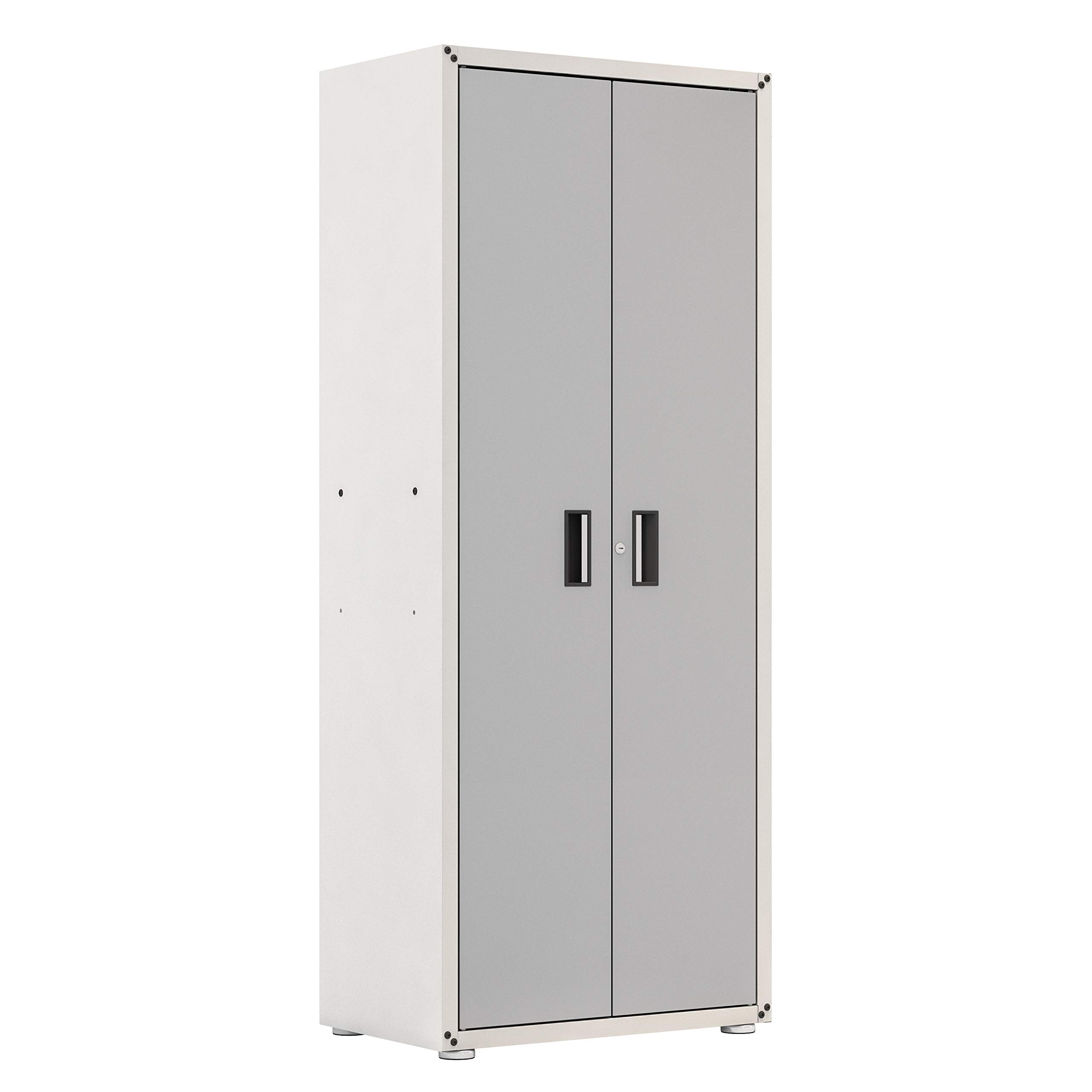 itbe Home Ready-to-Assemble Steel Storage Cabinet, Tall Kitchen Cabinet ...