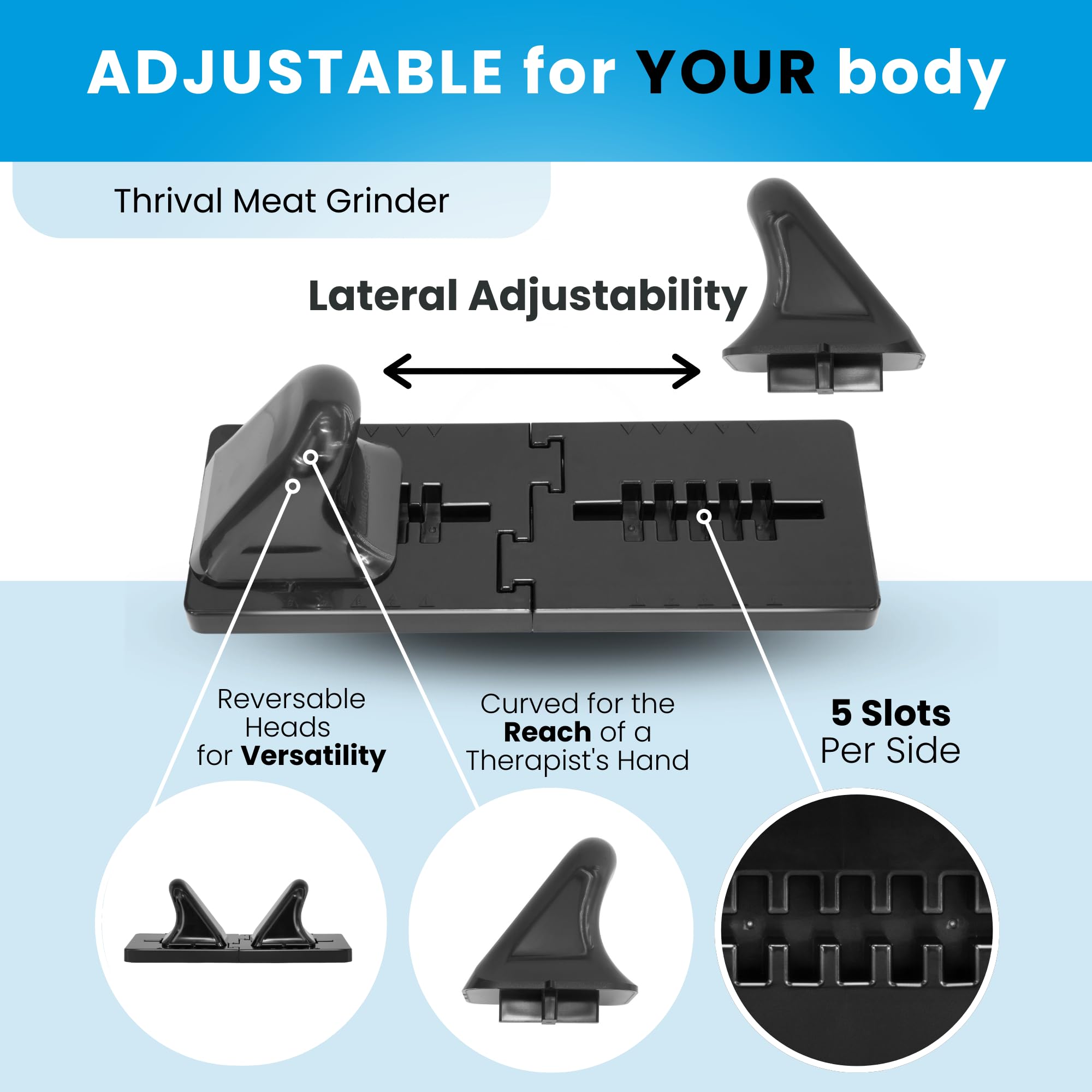 Mua Meat Grinder - Fully Adjustable Psoas Muscle Release Tool for QL ...