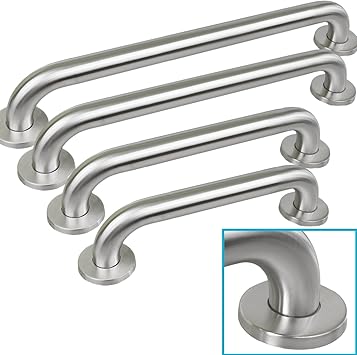 EDELSTAHL rostfrei Haltegriff Ø 30 mm 800 mm Badewannengriff Wandgriff ...