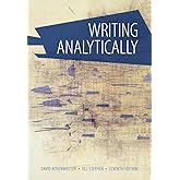Amazon.com: Writing Analytically: 9780357793657: Rosenwasser, David ...