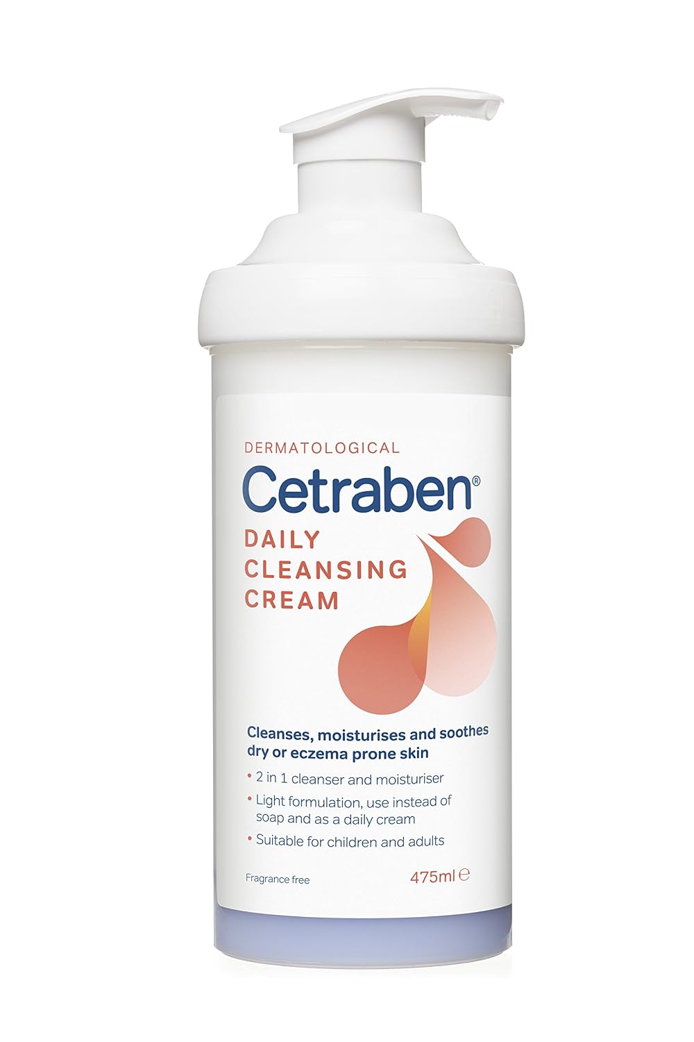 Cetraben Dermatological Dry, Sensitive or Eczema Skin Daily Cleansing ...