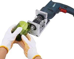 HCW Glass Bottle Sander Sand&Bottles Mouth Grinder After Cutting Drill ...