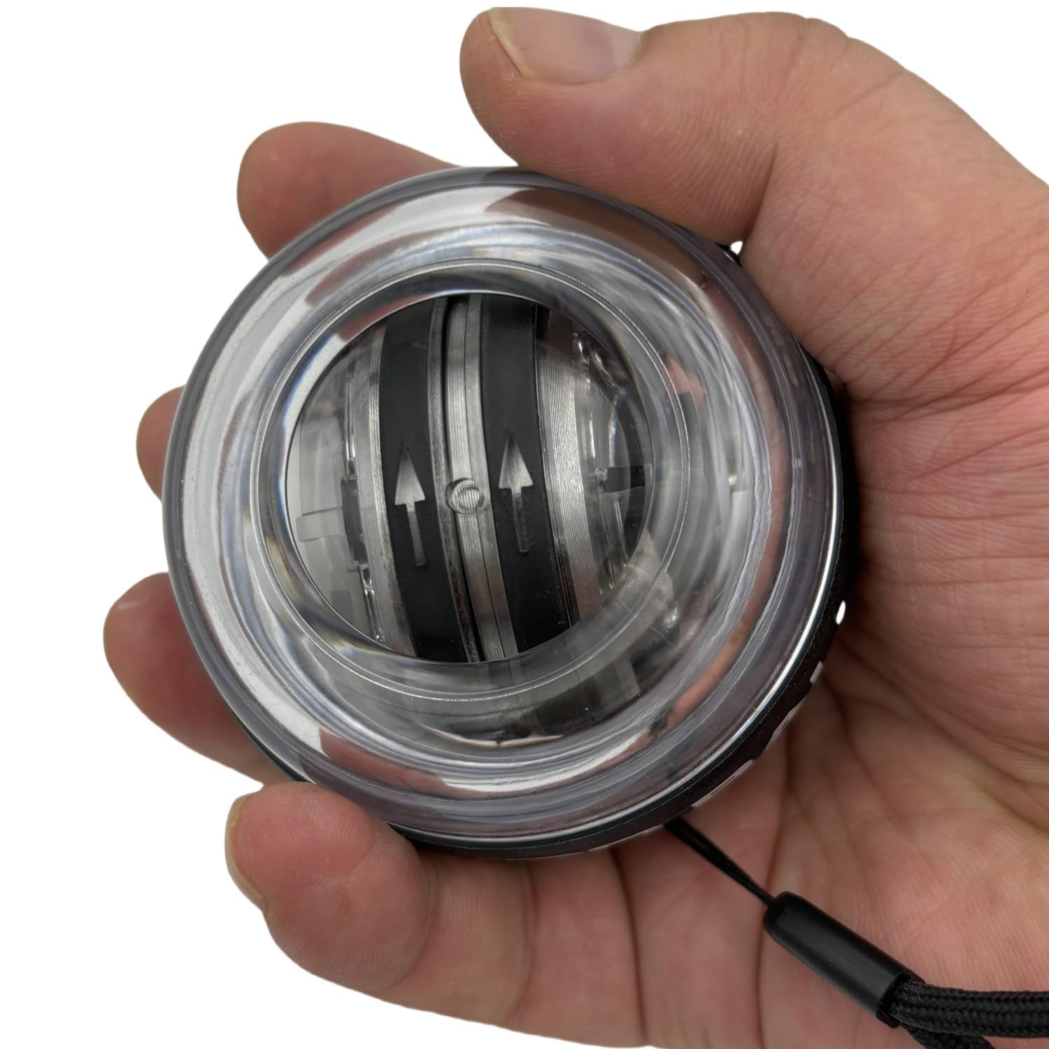 Generic Gyro Ball Wrist Exerciser with Colorful Lighting, Auto-Start ...