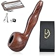 Amazon.com: Joyoldelf Rosewood Tobacco Pipe Set - Mini Apple Smoking ...