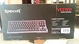 Amazon.com: Redragon K561 VISNU Mechanical Gaming Keyboard, Anti-ghosting 87 Keys, RGB Backlit ...