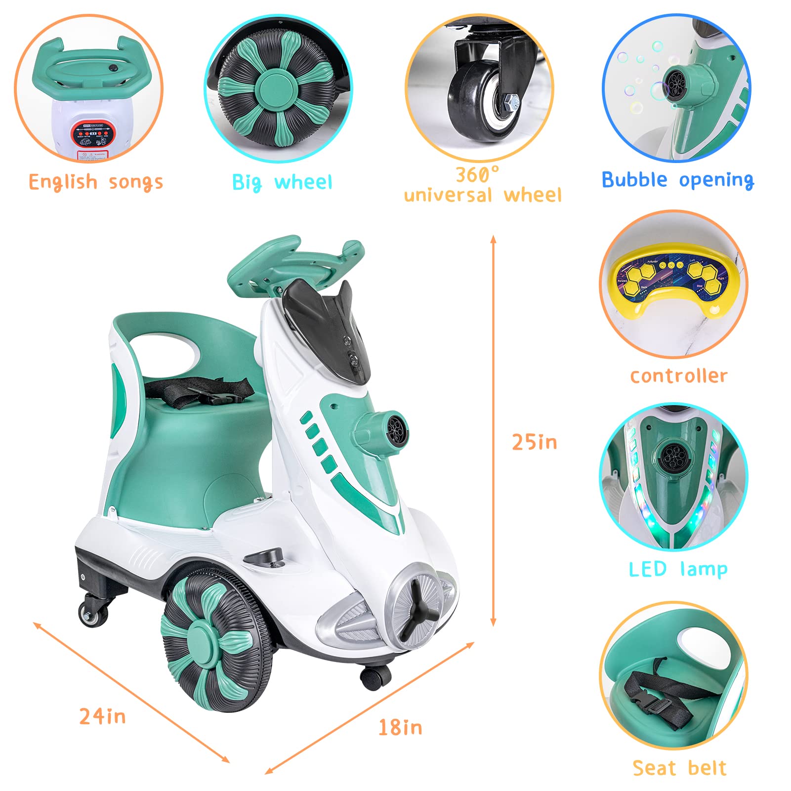 Mua 6V 4A Dual Drive Kids' Electric Vehicles,Kids' Ride on Electric ...