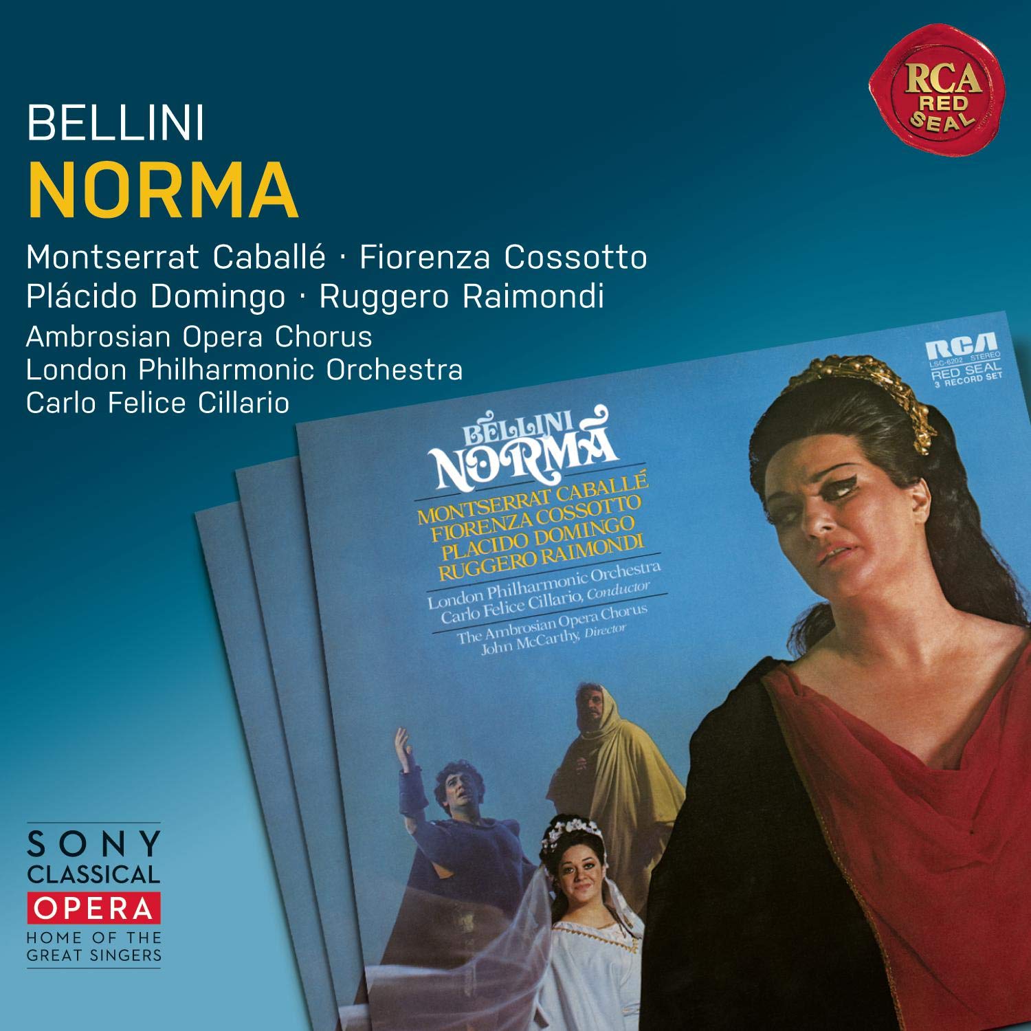 Bellini : Norma: Vincenzo Bellini, Carlo Felice Cillario: Amazon.fr ...