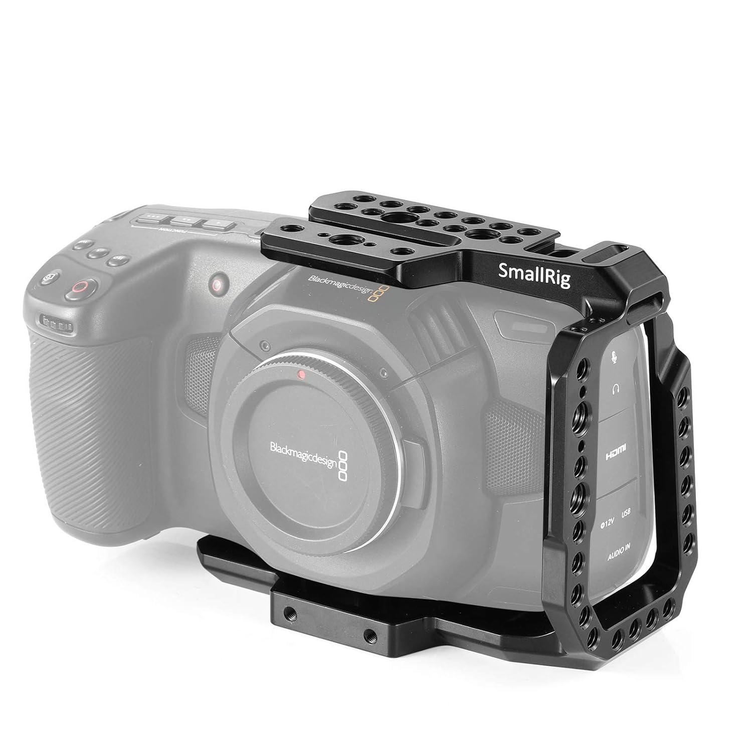 Amazon | SMALLRIG ハーフケージ Blackmagic Design ポケットシネマカメラ用 4K 2254 | カメラ用 ...