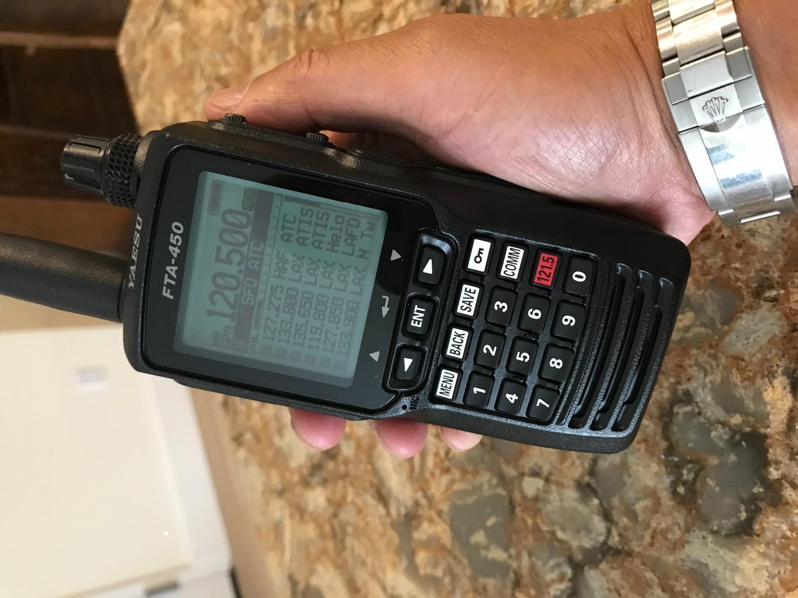 $40/mo - Finance Yaesu FTA-450L Airband VHF Comm | Buy Now, Pay Later