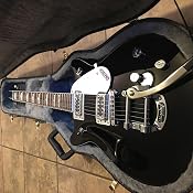 Amazon.com: Gretsch G5445T Double Jet Electric Guitar with Bigsby ...