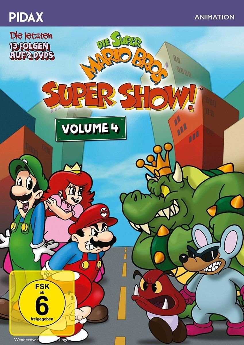 Die Super Mario Bros.Super Show Vol.4 [Import]: DVD & Blu-ray : Amazon.fr