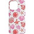 Amazon.com: iPhone 14 Pro Max Coastal Granddaughter Sea Shells Coral Preppy Beach Summer Case ...
