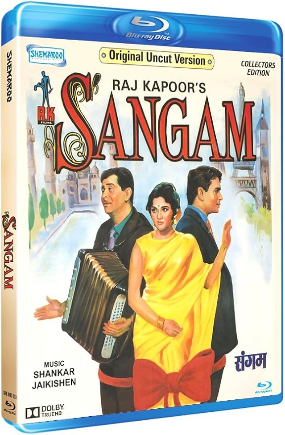 Sangam Hindi Blu Ray Full Uncut Version All Regions, English Subtitles ...