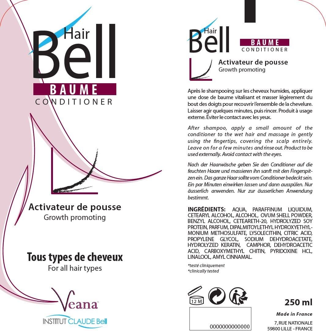 Veana Claude Bell Hair Bell Shampoo and Conditioner – BigaMart