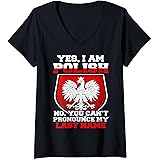 Amazon.com: Yes, I Am Polish - Proud To Be Polish T-Shirt : Clothing ...