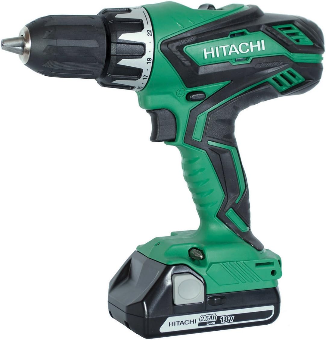 Hitachi DV18DGL/JF - 18V Li-Ion Inalámbrico Combi Taladro Con 2 ...