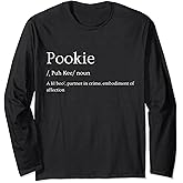 Amazon.com: Onward! Pookie T-Shirt - Women's X-Small Black Meme T-Shirt ...