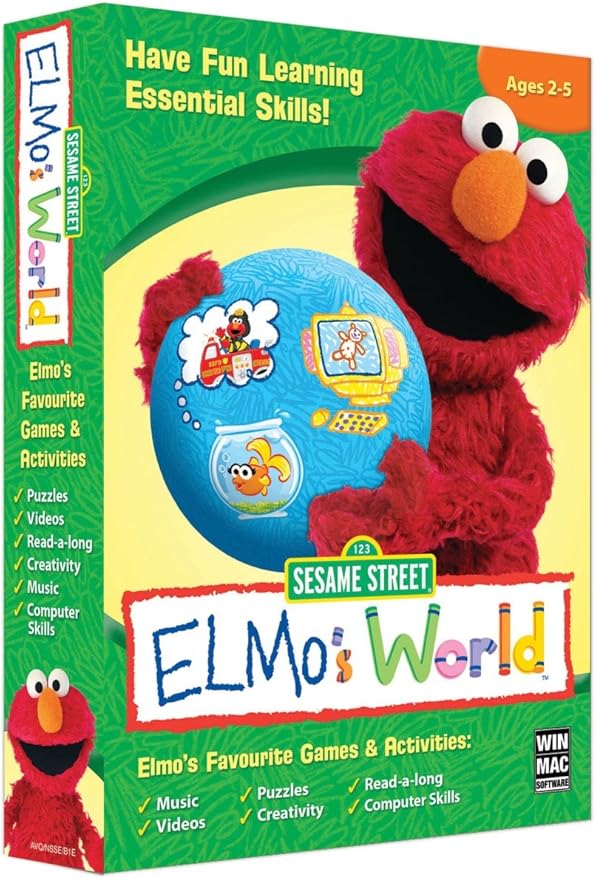 Sesame Street Elmo's World (PC CD): Amazon.co.uk: Software