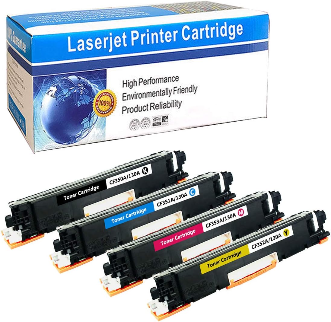M-online Compatible Toner Cartridge Replacement for HP 130A CF350A ...