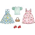 Amazon.com: Barbie Fashions 2-Pack Clothing Set, 2 Outfits for Barbie ...