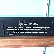 Amazon.com: Kwanwa Digital Alarm Clock Large Display With 1.8" LED ...