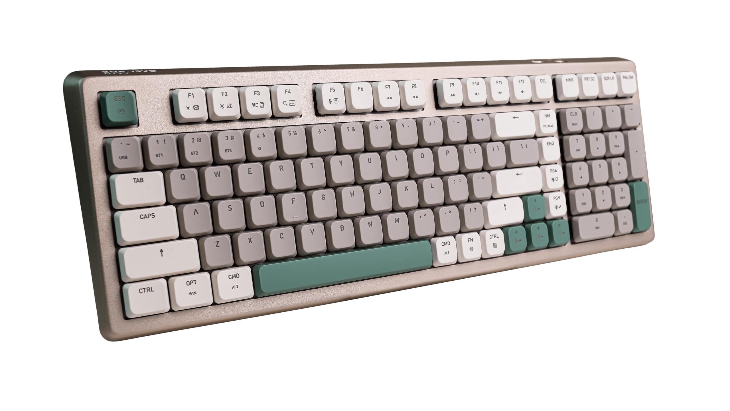 Mua Cascade Slim Mechanical Keyboard, 98% Layout, Low Profile Backlit ...