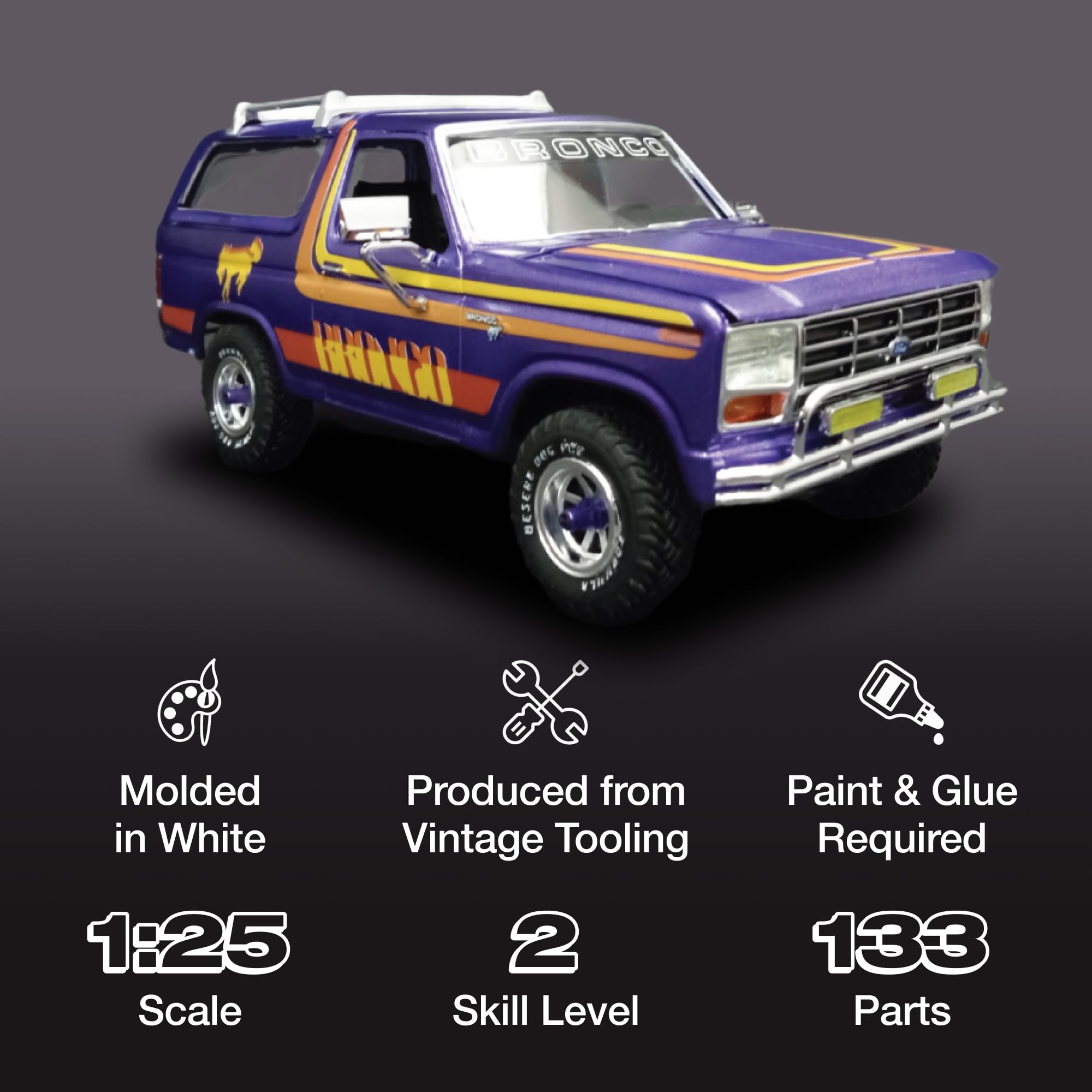 Mua MPC 1980 Ford Bronco 1:25 Scale Model Kit trên Amazon Mỹ chính hãng ...