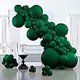 Amazon.com: PartyWoo Hunter Green Balloons, 127 pcs Dark Green Balloons Different Sizes Pack of ...