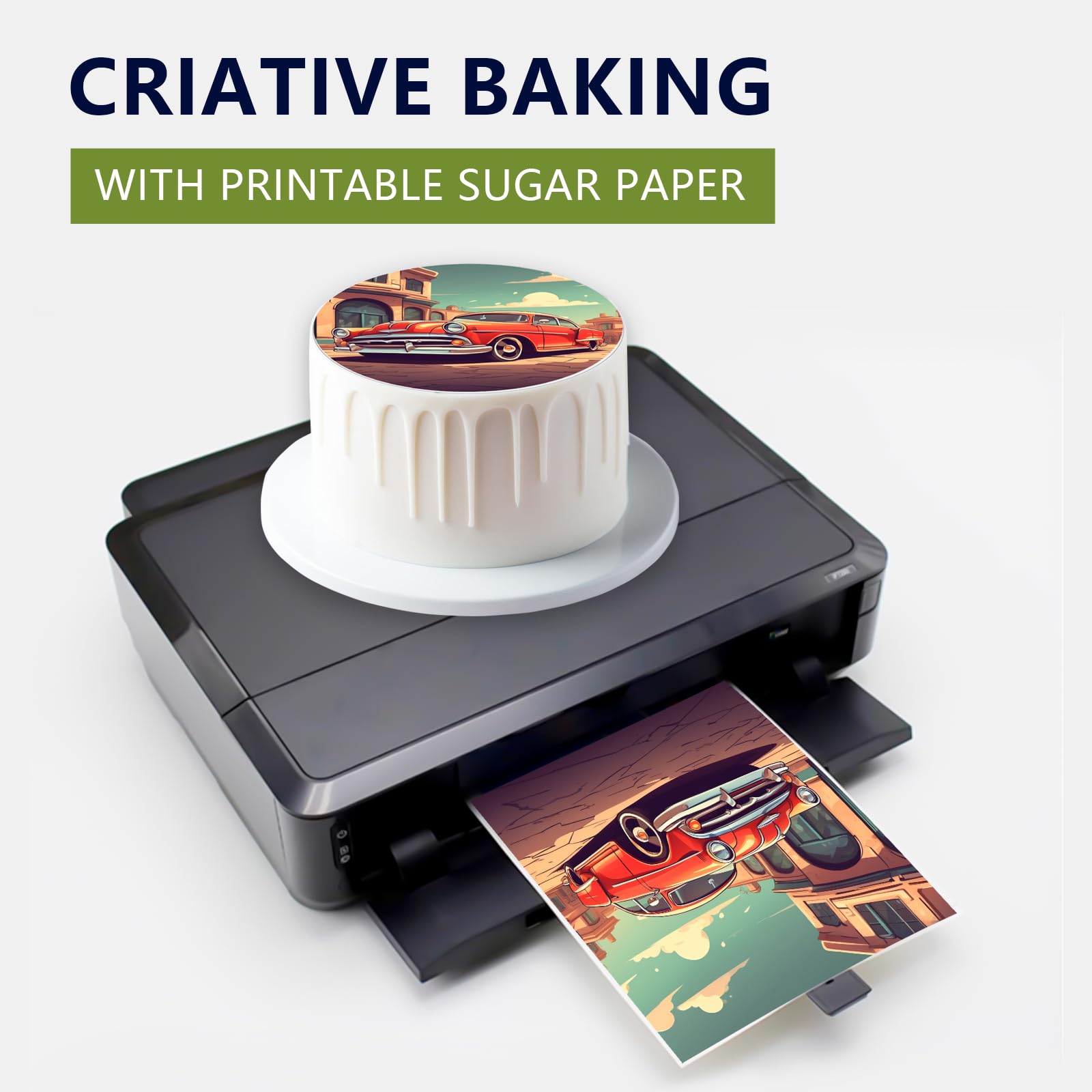 Mua SENTRELA Edible Paper 25 Count A4 11.7" x 8.3" Sugar Sheets for ...