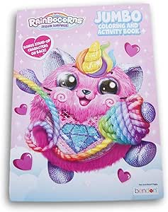 Rainbocorns Coloring & Activity Book ''Sequin Surprise! - 80 Pages ...
