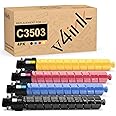 Amazon.com: v4ink C3503 C3504 Toner Cartridge Replacement for Ricoh ...