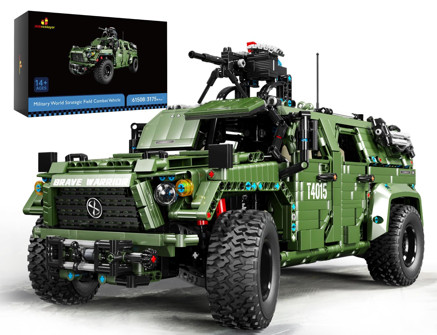 Mua JMBricklayer Military Cars Building Blocks Sets 61508, Army Off ...