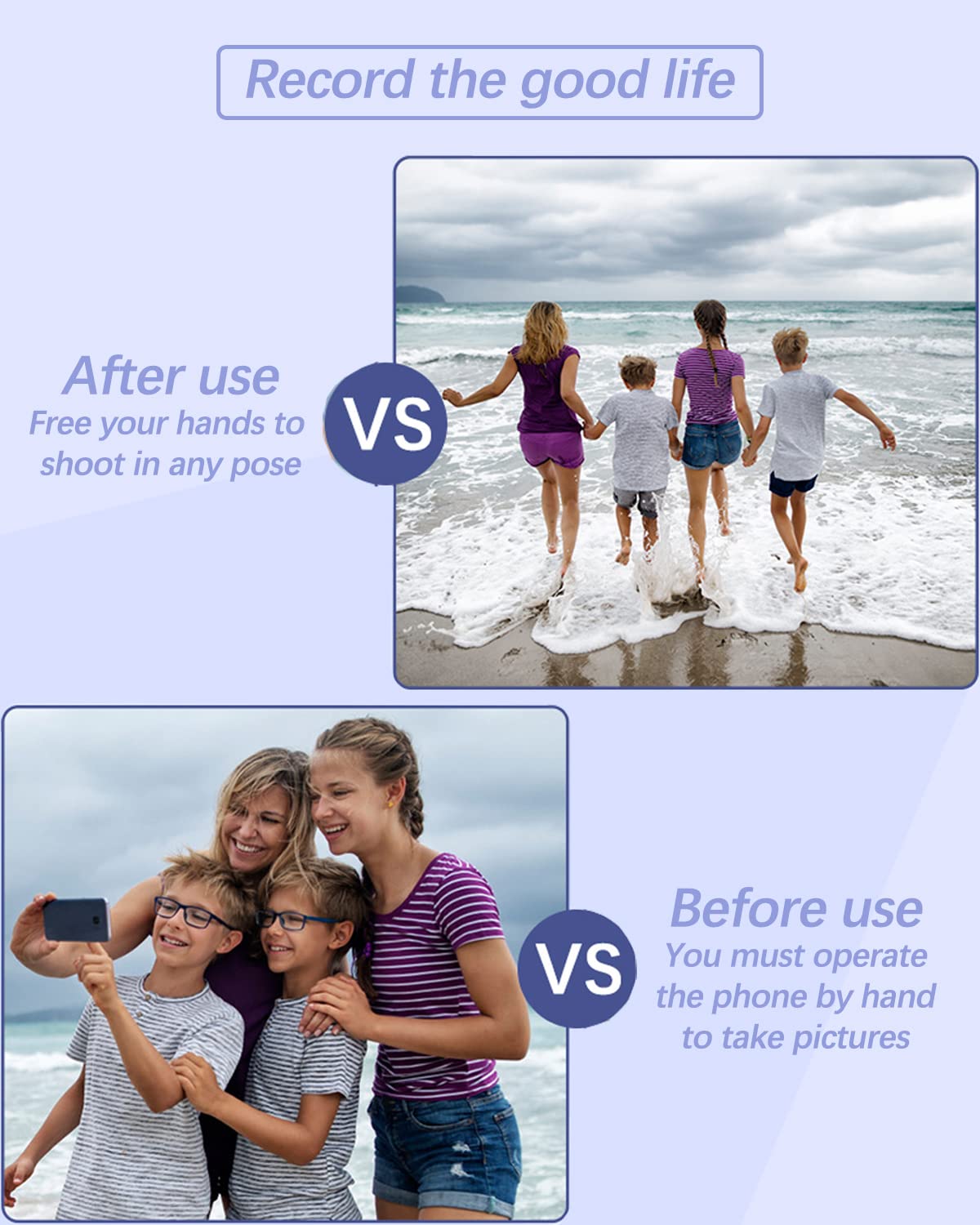 Mua Wireless Remote for iPhone Camera for iPhone & Android, Bluetooth ...