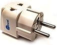 Amazon.com: 2 in 1 Europe Travel Adapter for European Outlets - Type C ...