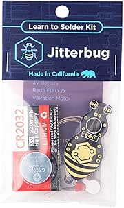 Amazon.com: Learn to Solder Kits Jitterbug Soldering Kit | DIY Electronics Projects For ...