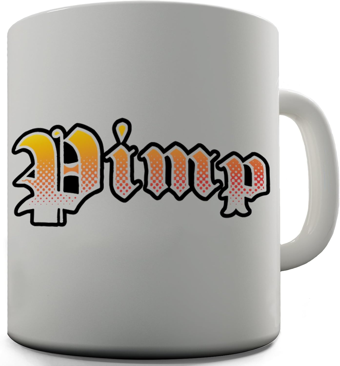 Amazon.com | Pimp Funny Novelty Design Gift Tea Coffee Office Ceramic ...