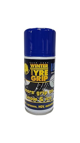 Winter Tyre Grip 400ML 300% Better Traction Spray On Aerosol Snow ...