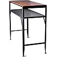 Amazon.com: Bar Table 47" High Top, Bar Height Pub Table Sofa Console ...