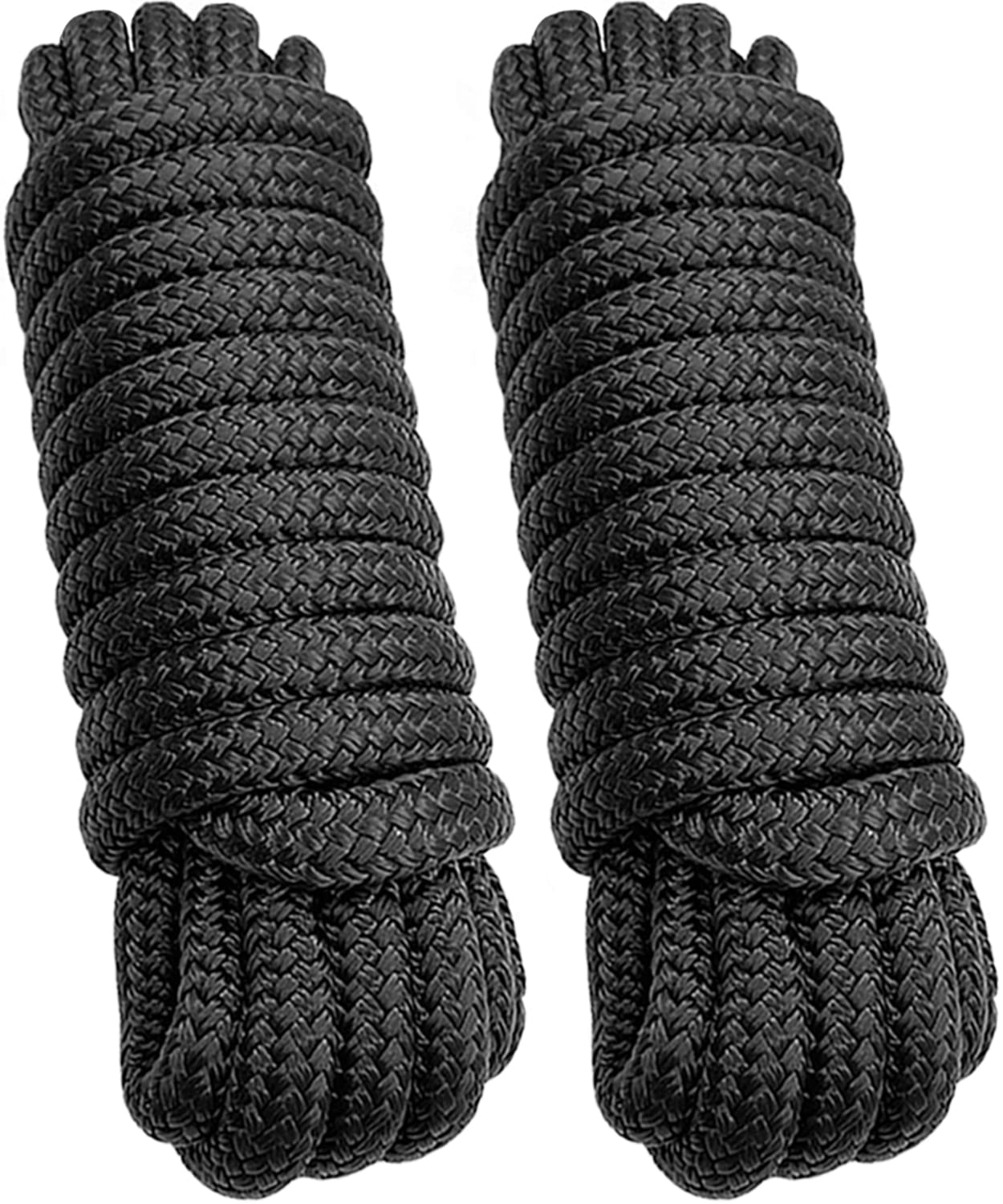 J-FM TWNTHSD Dock Lines: 5/8" x 50' Double Braided Nylon Boat Dock ...