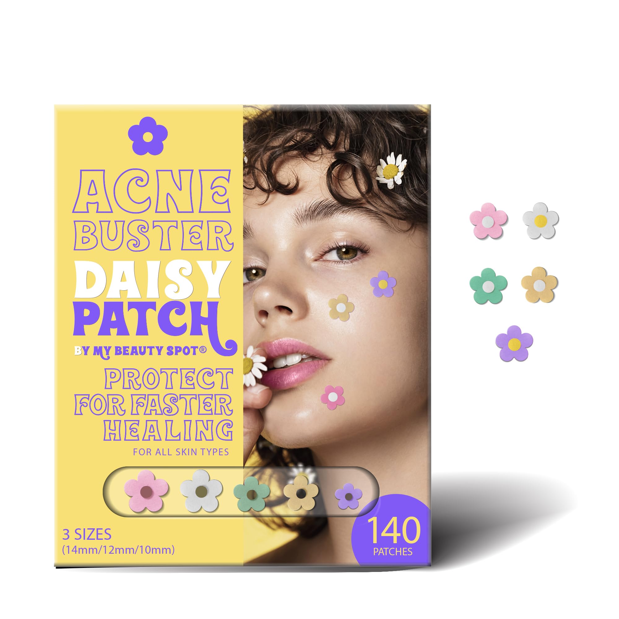 My Beauty Spot Pimple Patches Cute Acne Patches for Face (140 Patches ...