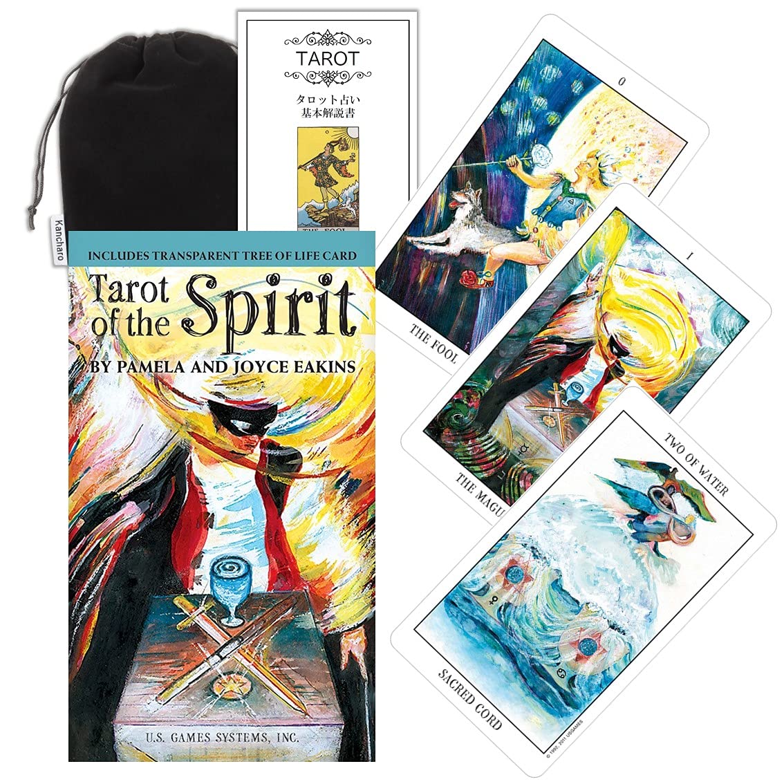 Mua Kancharo タロットカード 80 枚 タロット占い【タロット オブ ザ スピリット Tarot of the Spirit ...