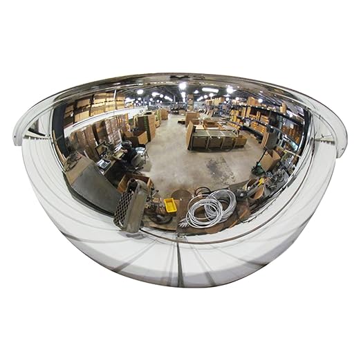 Se-Kure Domes & Mirrors ONV-180-32 Half Dome Mirror, 32" Diameter ...