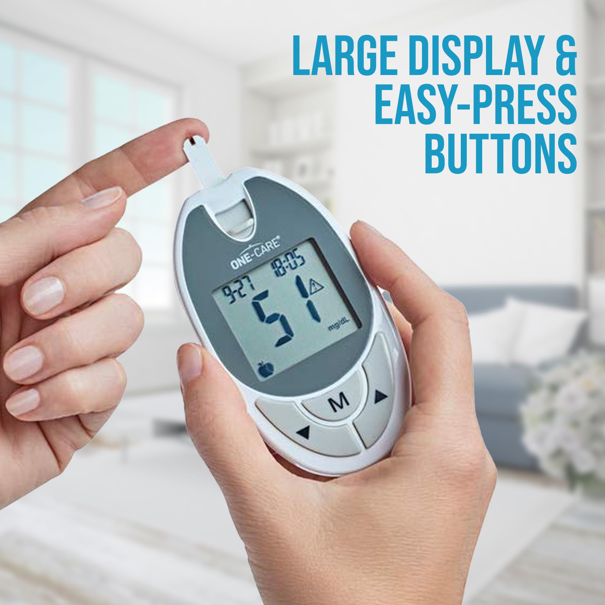 Mua ONE-CARE™ Blood Sugar Testing Kit: Glucose Monitoring System with ...