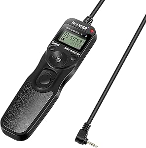 Amazon.com: Neewer LCD Timer Shutter Release Remote Control for Canon 700D/T5i, 650D/T4i, 550D ...