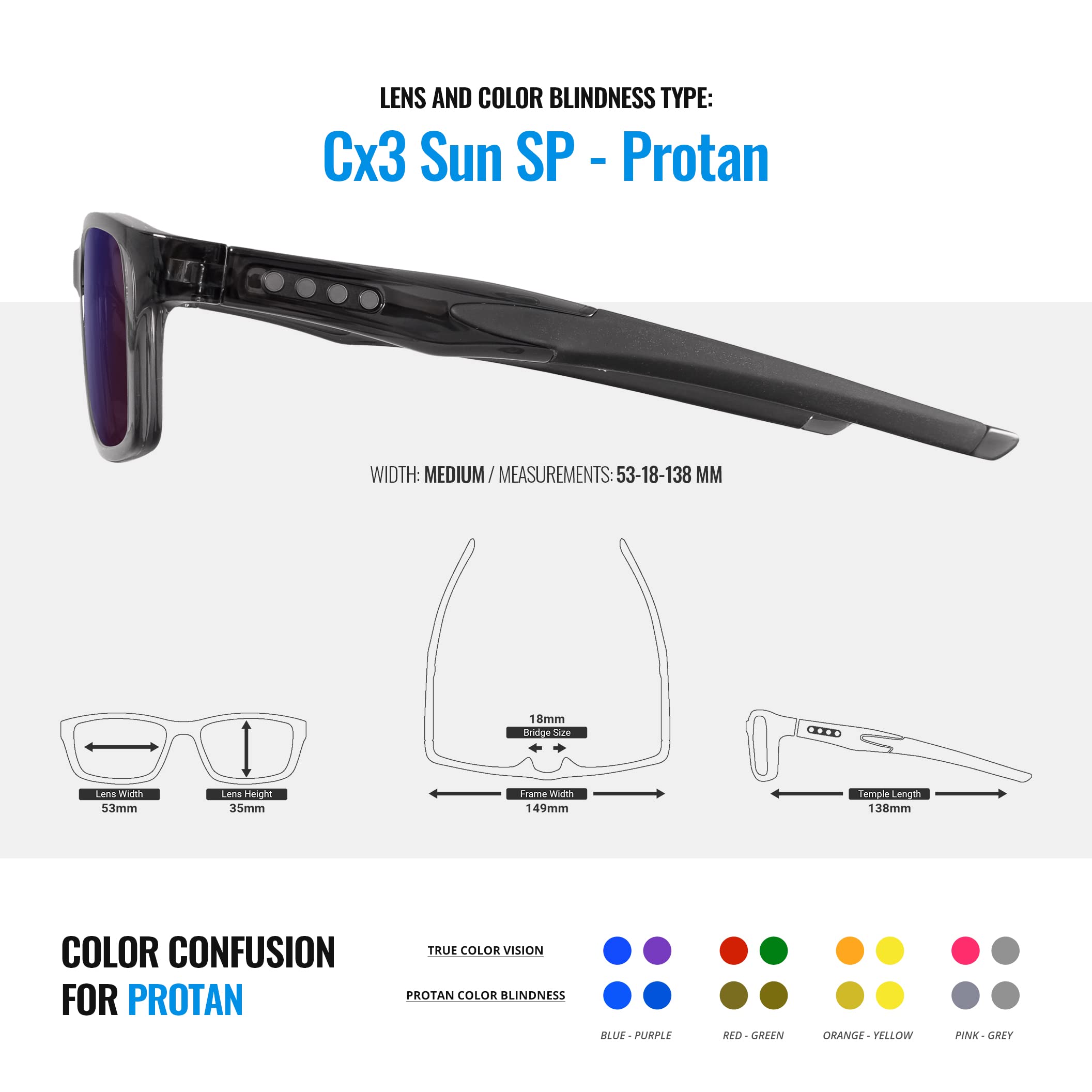 Mua Enchroma Color Blind Glasses - Eton - Color Correcting & Enhancing ...